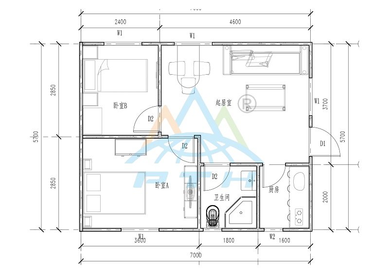 Easy Fast Install Affordable Prefabricated PC Modular Mobile House from ...
